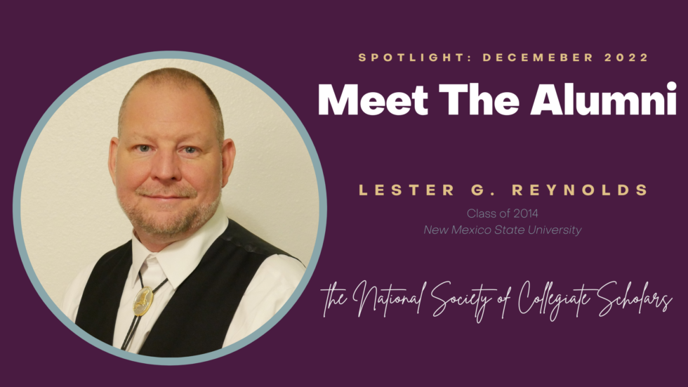 NSCS Alumni Spotlight: Lester G. Reynolds | NSCS Blog