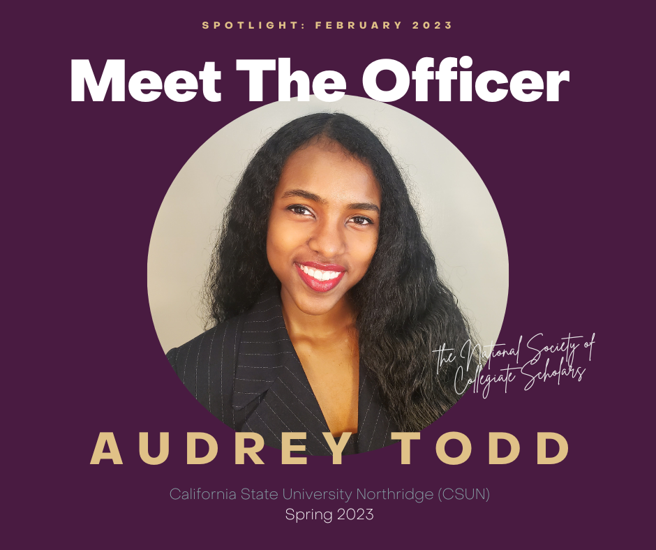 NSCS Chapter Officer Spotlight: Audrey Todd | NSCS Blog